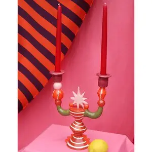 LAETITIA ROUGET X Pangea Stellar Constelation Earthenware Candleholder