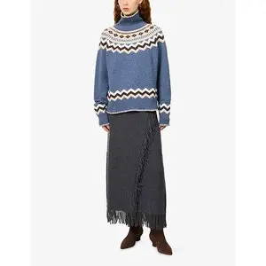 SIEDRES Celeste Patterned Knitted Jumper