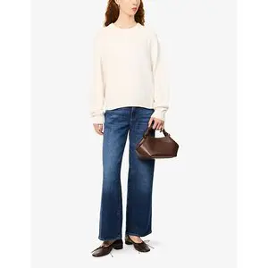 Paige Dana Straight-leg Denim Jeans