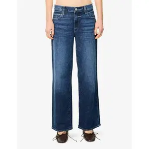 Paige Dana Straight-leg Denim Jeans