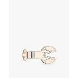 Thom Browne Lobster Sterling Tie Bar - Silver