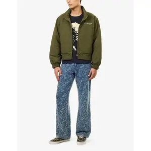 HONOR THE GIFT Script Logo-graphic Woven Puffer Jacket