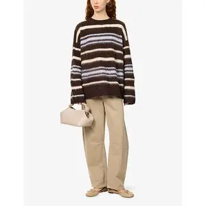 4TH & RECKLESS Liea Striped Knitted Jumper