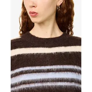 4TH & RECKLESS Liea Striped Knitted Jumper