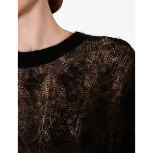 JOSEPH Delfina Round-neck Mohair And Silk-blend Jumper