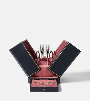 L'Objet X Jessica Mccormack Shell Cutlery Set - Silver