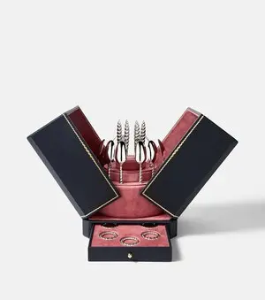 L'Objet X Jessica Mccormack Shell Cutlery Set - Silver