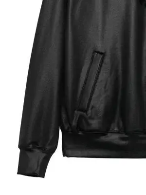 Comme Des Garçons Coated Drawstring Hoodie