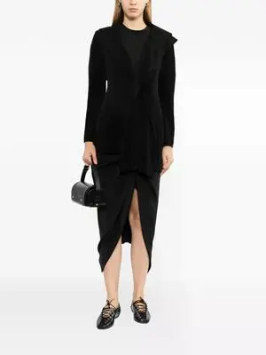 Yohji Yamamoto Draped Asymmetric Jacket