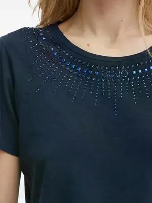 Liu Jo Embellished Crew-neck T-shirt