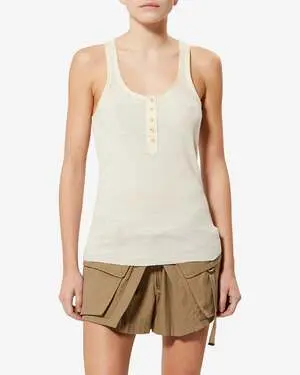 Isabel Marant Étoile Helma Silk Tank Top