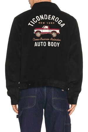 SCHOTT Corduroy Mechanics Jacket - Black