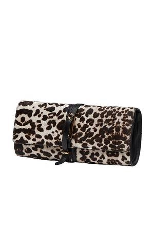 LIFFNER Belted Clutch - Leopard