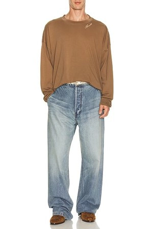 Amiri Script Long Sleeve Tee