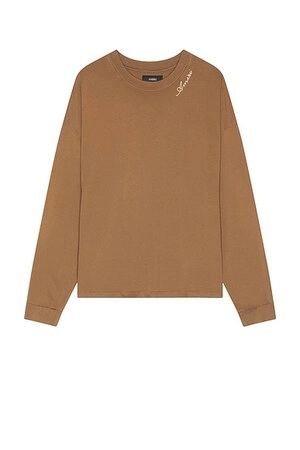 Amiri Script Long Sleeve Tee