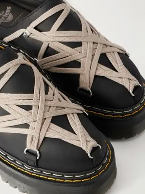 Rick Owens Dr. Martens Nubuck Mules