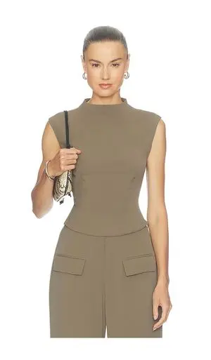 Oddmuse Sleeveless Top In . Also - Brown