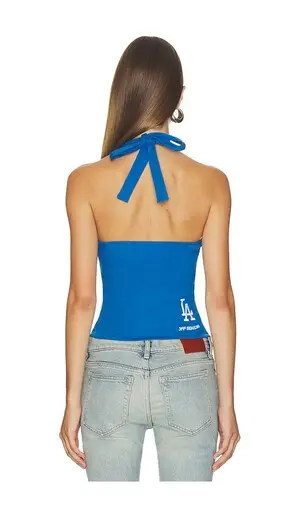 OFF SEASON La Dodgers Ruched Halter Top In . Also