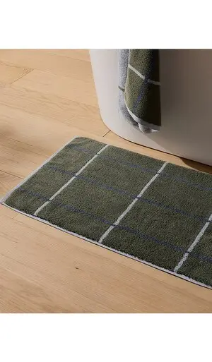 PARACHUTE Organic Plush Tub Mat - Multi