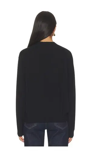 EAVES Devyn V Neck Sweater In . Also