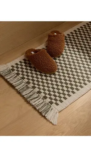 PARACHUTE Checkered Bath Tub Mat - Multi