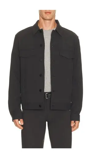 Theory River Neoteric Twill Jacket In . Also - Grey
