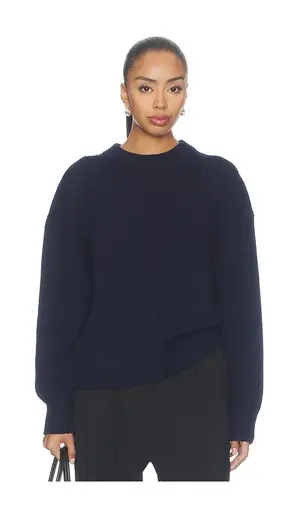 Sold Out NYC The Cashmere Signature Crew - Navy