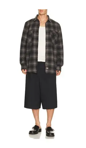 Dickies Long Sleeve Flannel Work Shirt In . Also