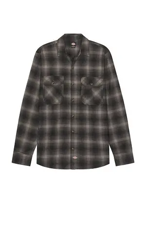 Dickies Long Sleeve Flannel Work Shirt In . Also