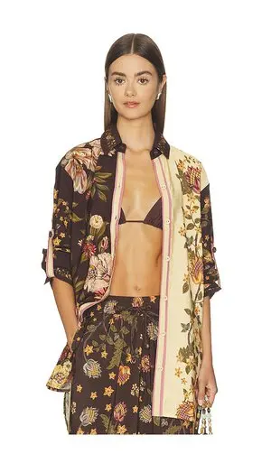 Agua Bendita Crystal Shirt In . Also - Multi