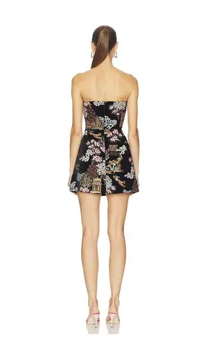 SAU LEE Jodie Embroidered Dress In . Also
