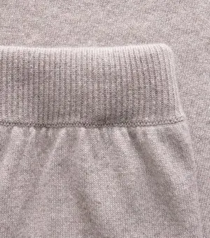 BARRIE Cashmere Wide-leg Trousers