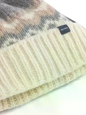 Woolrich Fair Isle Beanie Hat