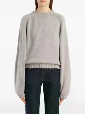 Khaite Simone Sweater In Pewter
