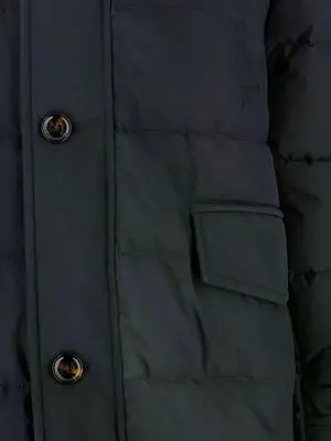MOORER Hooded Quilted Jacket