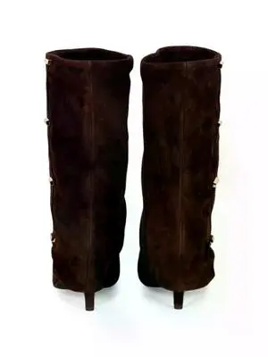 CHANTAL Suede Pointed-toe Boots
