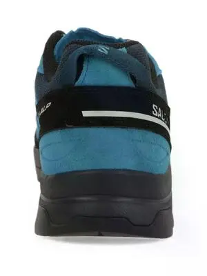 SALOMON X-alp Panelled Leather Sneakers