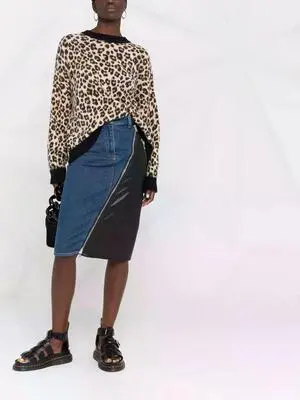 Moschino Asymmetric-design Skirt