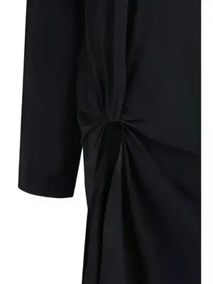 Balenciaga Twisted-knot Midi Dress