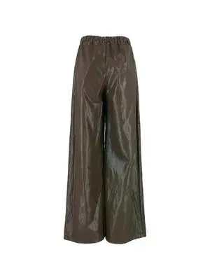 ELEH Pleated Wide-leg Trousers
