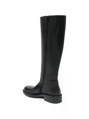SERGIO MORETTI FIRENZE Side-zip Knee-high Boots