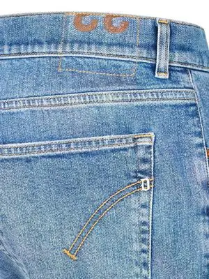 DONDUP Faded-effect Logo-plaque Jeans