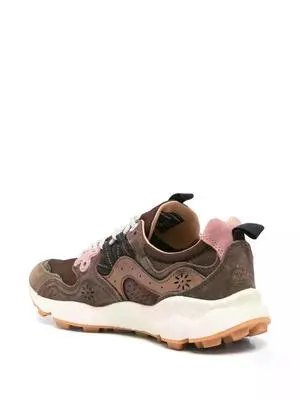 FLOWER MOUNTAIN Perforated Panelled Sneakers