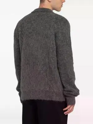 MINIMUM Kylo Ls Brushed Polo-collar Sweater