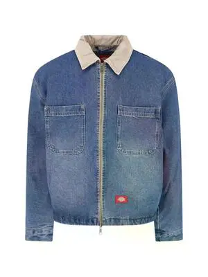 Dickies Corduroy-collar Denim Jacket - Blue