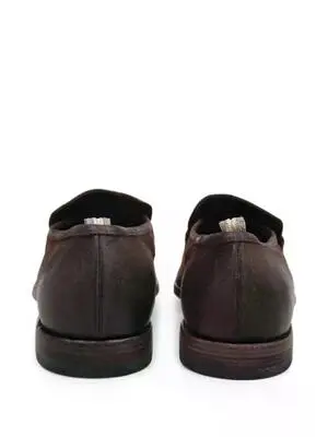 Officine Creative Suede Slip-on Loafers