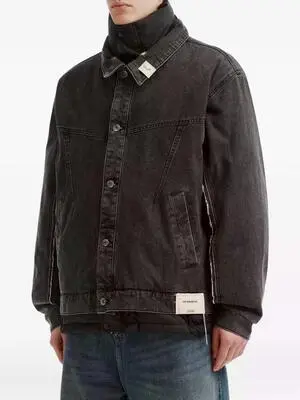 FIVE CM Quilted Panelled Denim Jacket