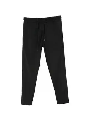 DONDUP Drawstring-waistband Trousers - Black