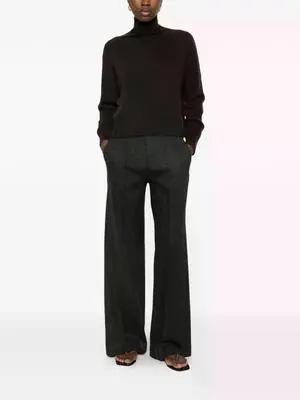 DRYKORN Awning Pintuck-detail Trousers - Grey