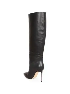 Casadei Superblade Pointed-toe Knee-high Boots